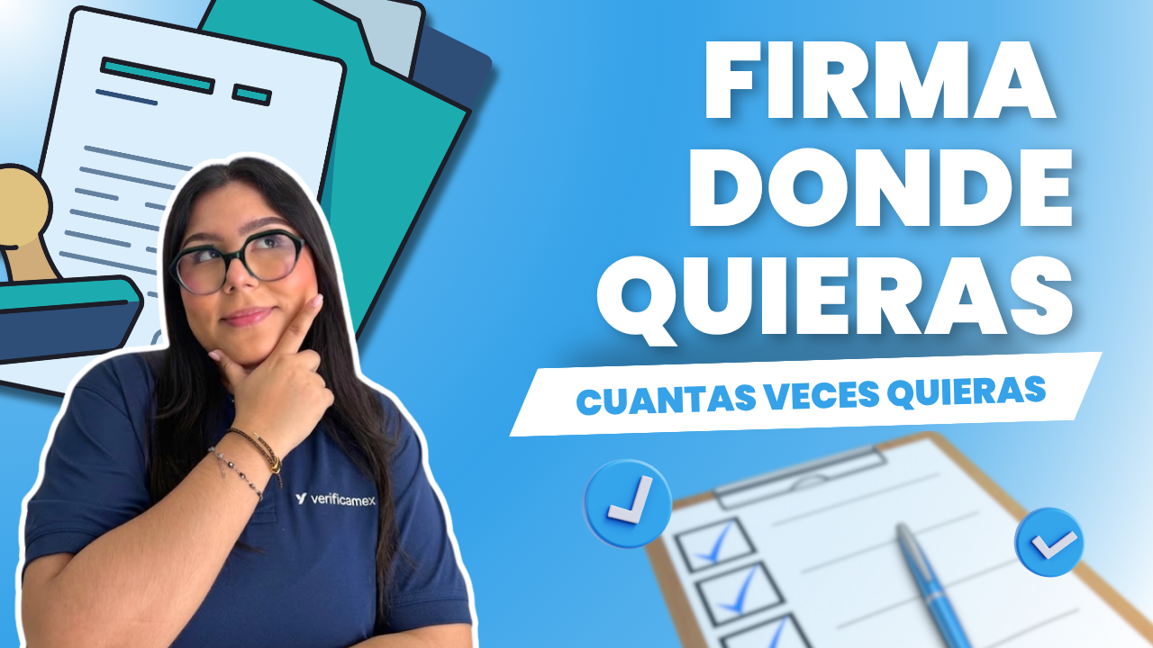 Nueva funcionalidad en Verificamex: coloca las firmas exactamente donde ...